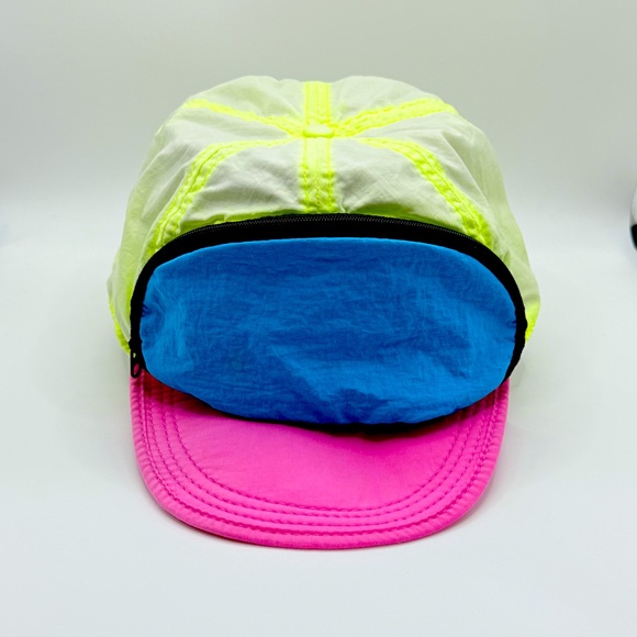 Cap Sac | Accessories | Cap Sac Neon Retro Cap Sac Multicolored Zipper ...